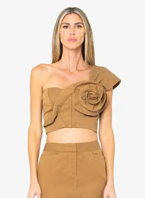 JBQ Blaire Top - Caramel