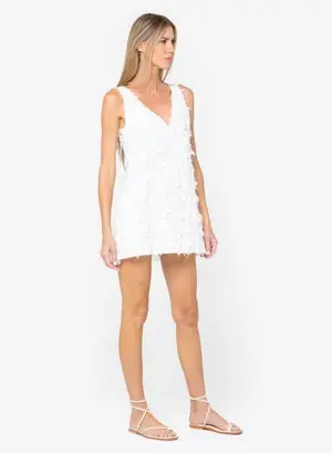 JBQ Emily Mini Dress - Powder
