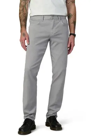 Joe's Jeans The Asher Slim Fit Five-pocket Twill Pants - Ultimate Grey