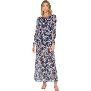 JBQ Gaia Floral Print Maxi Dress