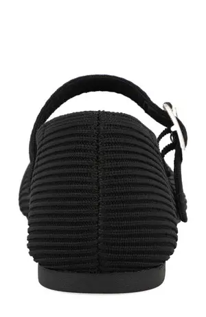 Mia Brita-c Knit Mary Jane Flat - Black