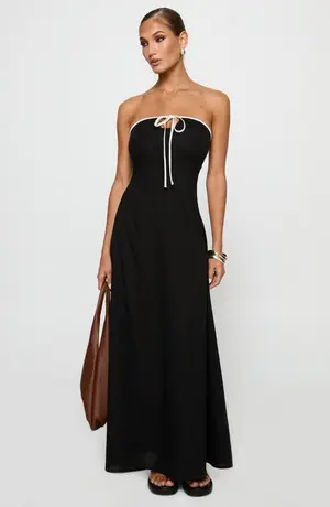Princess Polly Bijou Strapless Maxi Dress
