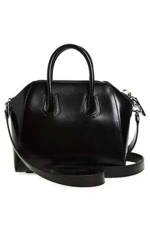 Givenchy Mini Antigona Leather Satchel - Black
