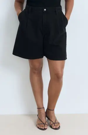Mango Zip Up Shorts For Women