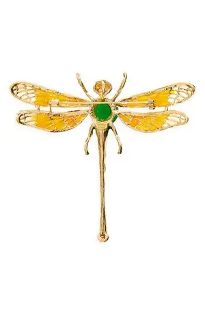 KENNETH JAY LANE Dragonfly Pin