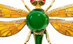 KENNETH JAY LANE Dragonfly Pin