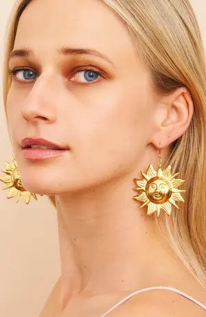 KENNETH JAY LANE Sun Drop Earrings