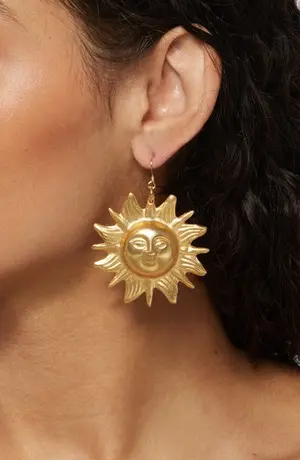 KENNETH JAY LANE Sun Drop Earrings