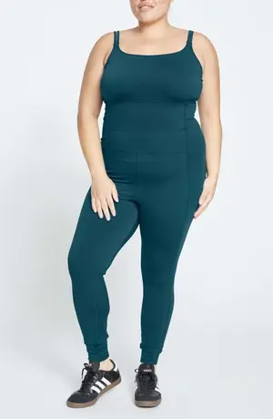 Universal Standard Strappy Jumpsuit - Deep Sea