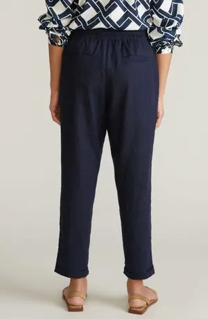 Universal Standard Tapered Drawstring Pants - Navy