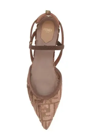 Fendi Colibrì Lite Slingback Flat