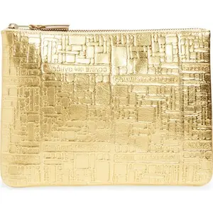 Embossed Leather Clutches