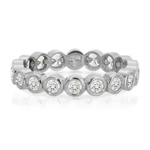 Maya Brenner Designs Diamond Eternity Ring - 14k White Gold
