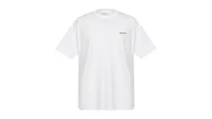 Carhartt Wip Script Embroidery Short Sleeve T-shirt - White