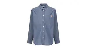Maison Kitsuné Fox Head Button Up Shirt