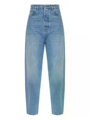 Vetements Straight Leg Patchwork Jeans