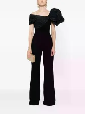 SAIID KOBEISY Draped Jumpsuit