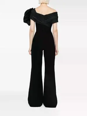 SAIID KOBEISY Draped Jumpsuit
