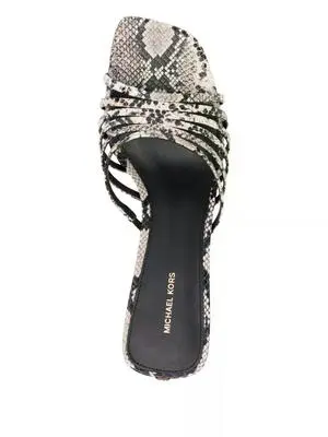 Michael Kors 50mm Haisley Sandals - Neutrals