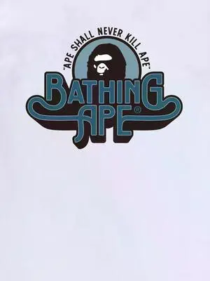 A BATHING APE Logo-print T-shirt