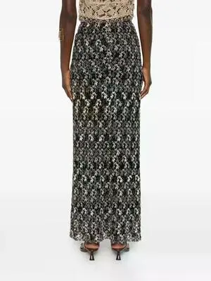 Missoni Geometric-pattern Knit Skirt