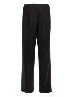CELLAR DOOR Ezio Elastic-waistband Trousers - Black