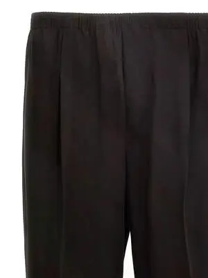 CELLAR DOOR Ezio Elastic-waistband Trousers - Black