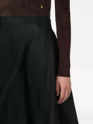 Moschino Asymmetric A-line Skirt