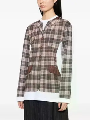 Moschino Checked Cotton T-shirt