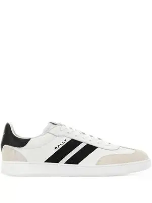 Bally Retro Crest Leather Sneakers