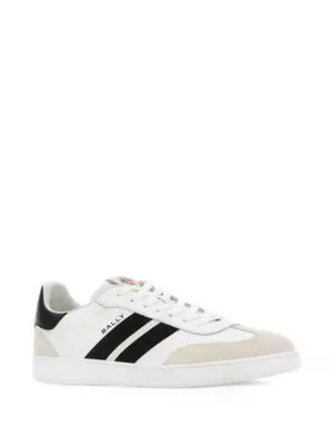Bally Retro Crest Leather Sneakers