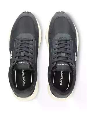 Emporio Armani Logo-appliqué Panelled Sneakers