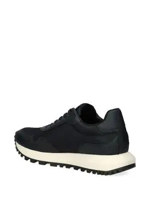 Emporio Armani Logo-appliqué Panelled Sneakers