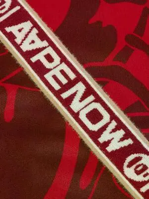 AAPE BY *A BATHING APE Embroidered Lettering Bomber Jacket