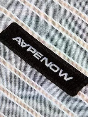 AAPE BY *A BATHING APE Logo-embroidered Shirt - Neutrals