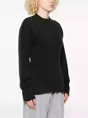 Sofie D'hoore Round-neck Wool Sweater - Grey
