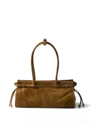 Prada Bonnie Tote Bag - Brown