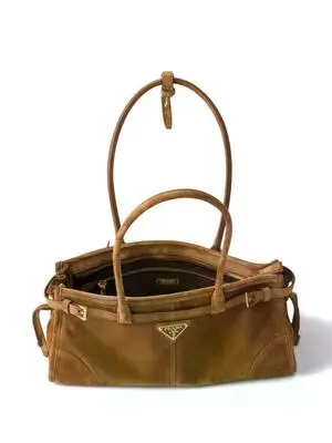 Prada Bonnie Tote Bag - Brown
