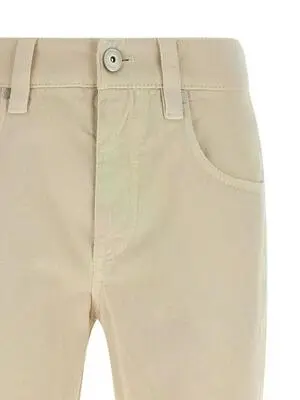 Brunello Cucinelli Five-pocket Trousers With Back Patch