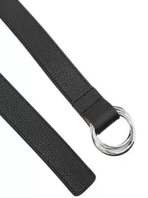 Michael Kors Pebbled Leather Belt