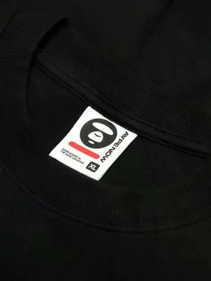 AAPE BY *A BATHING APE Embroidered-logo Sweatshirt - Black