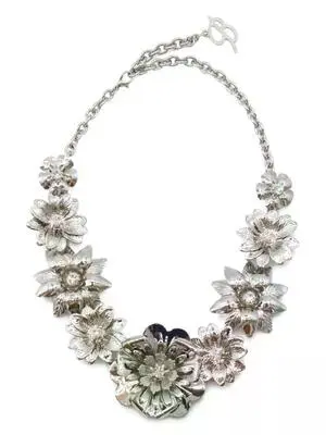 BLUMARINE Floral-Embellished Chain Necklace