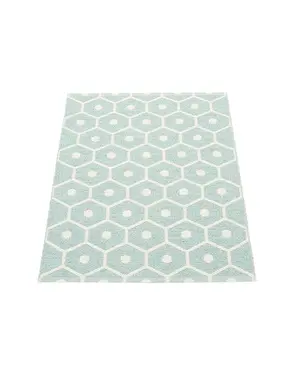 PAPPELINA Honey Rug, 2'3" X 3'3 - Pale Turquoise