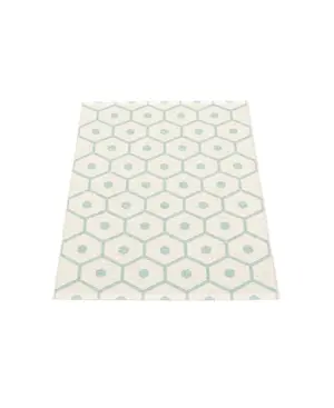 PAPPELINA Honey Rug, 2'3" X 3'3 - Pale Turquoise