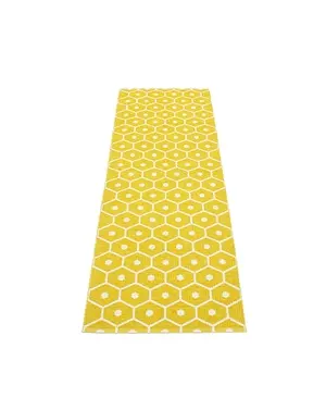 PAPPELINA Honey Rug, 2'3 X 7'6 Mustard