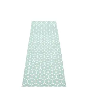 PAPPELINA Honey Rug, 2'3 X 7'6 - Pale Turquoise