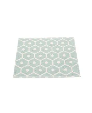 PAPPELINA Honey Rug, 2'3" X 2'0 - Pale Turquoise
