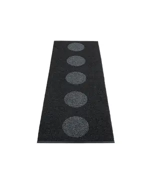 PAPPELINA Vera 2.0 Rug, 2'3" X 6'6 - Black