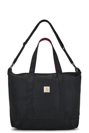 Carhartt Work In Progress Alumni Tote Bag - Black & Scarlet
