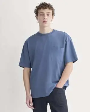 Everlane Oversized Midweight Tshirt - Vintage Indigo